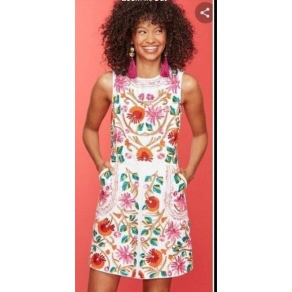 Roberta Roller Rabbit | Dresses | Roller Rabbit Kuzu Embroidery Kiki ...